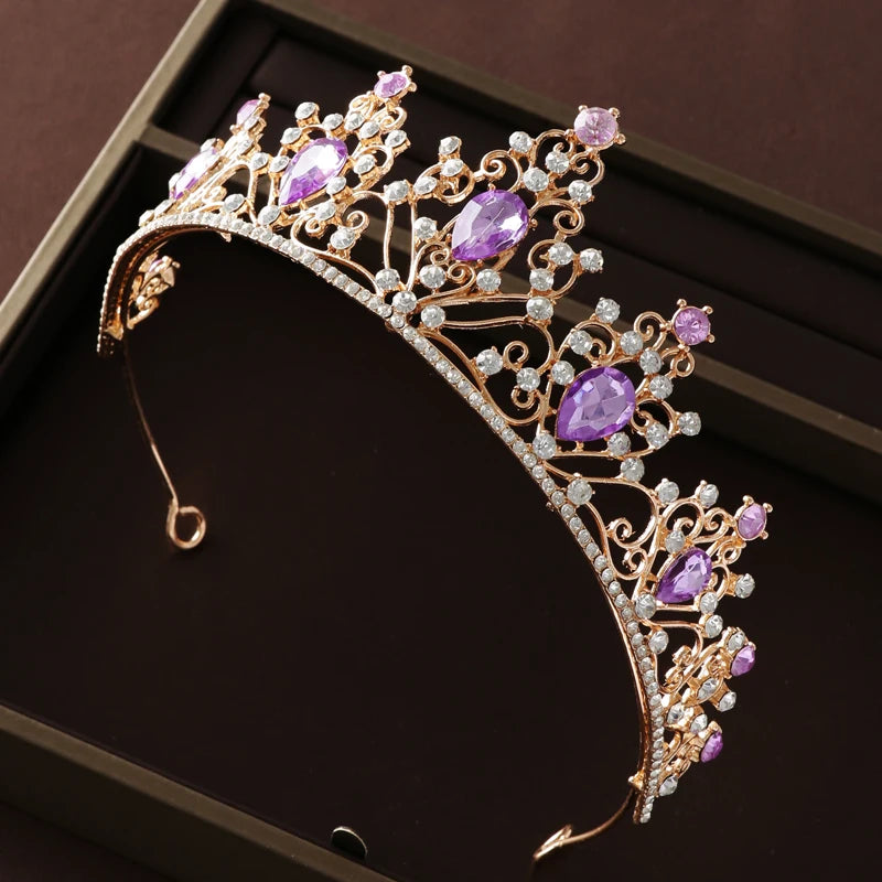 Modern Purple Princess Tiara – FairytaleCreators