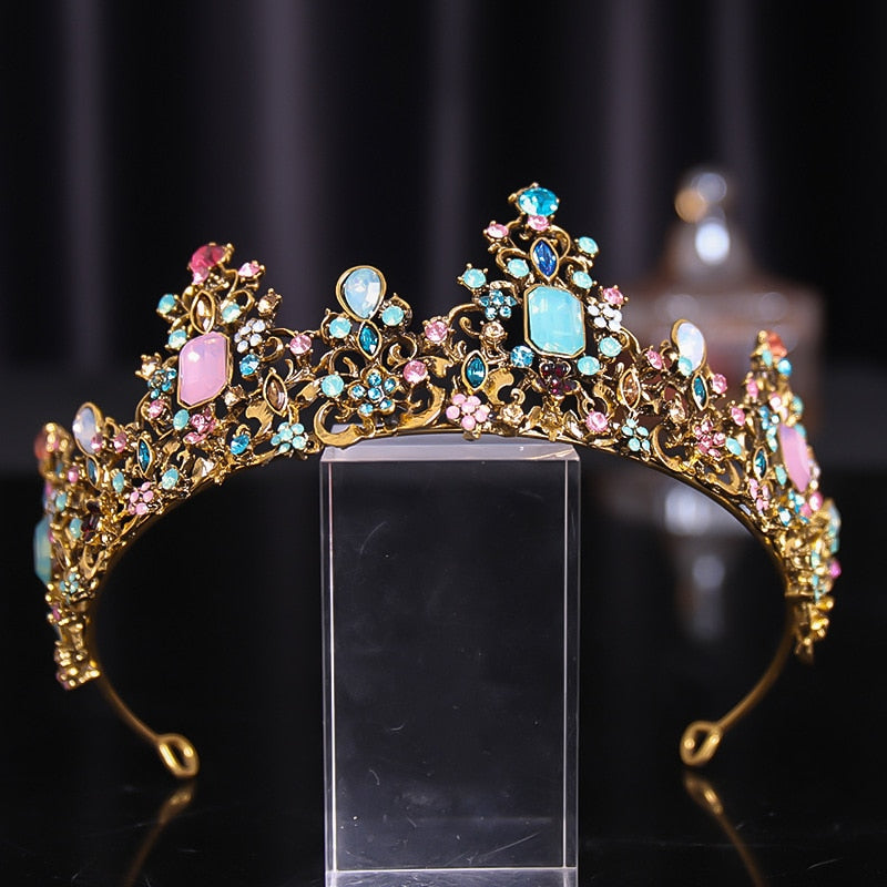 Fabulous Colorful Queenly Tiara – FairytaleCreators