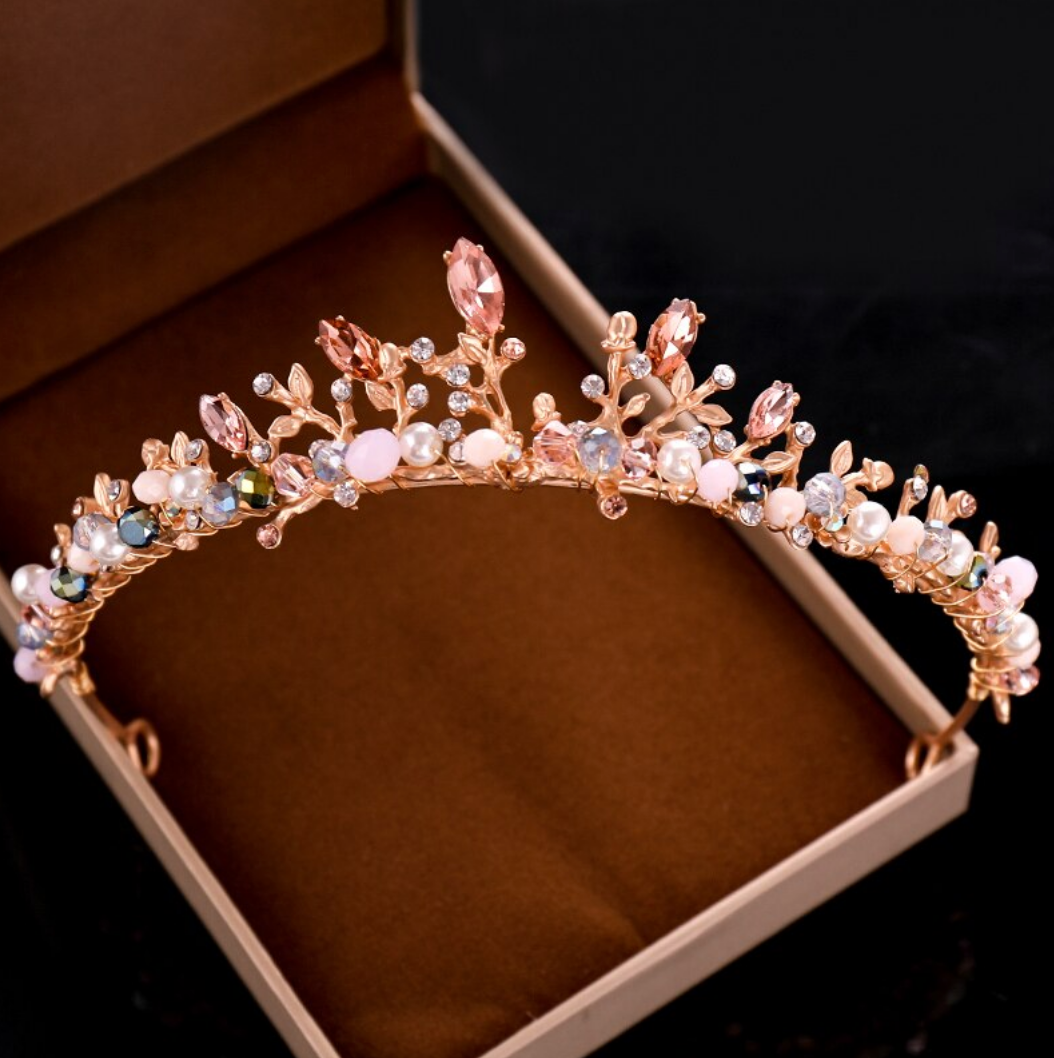 Spirited Dainty Pink Tiara – FairytaleCreators