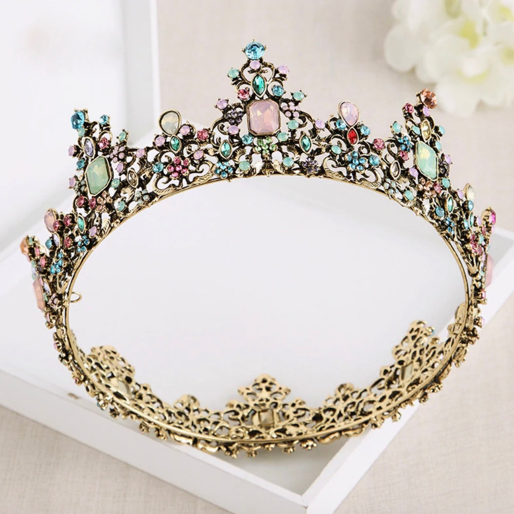Fabulous Colorful Queenly Crown – FairytaleCreators