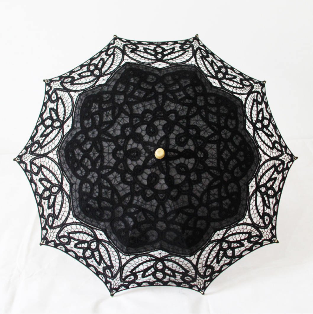 Tasteful Vintage Lace Parasol – FairytaleCreators