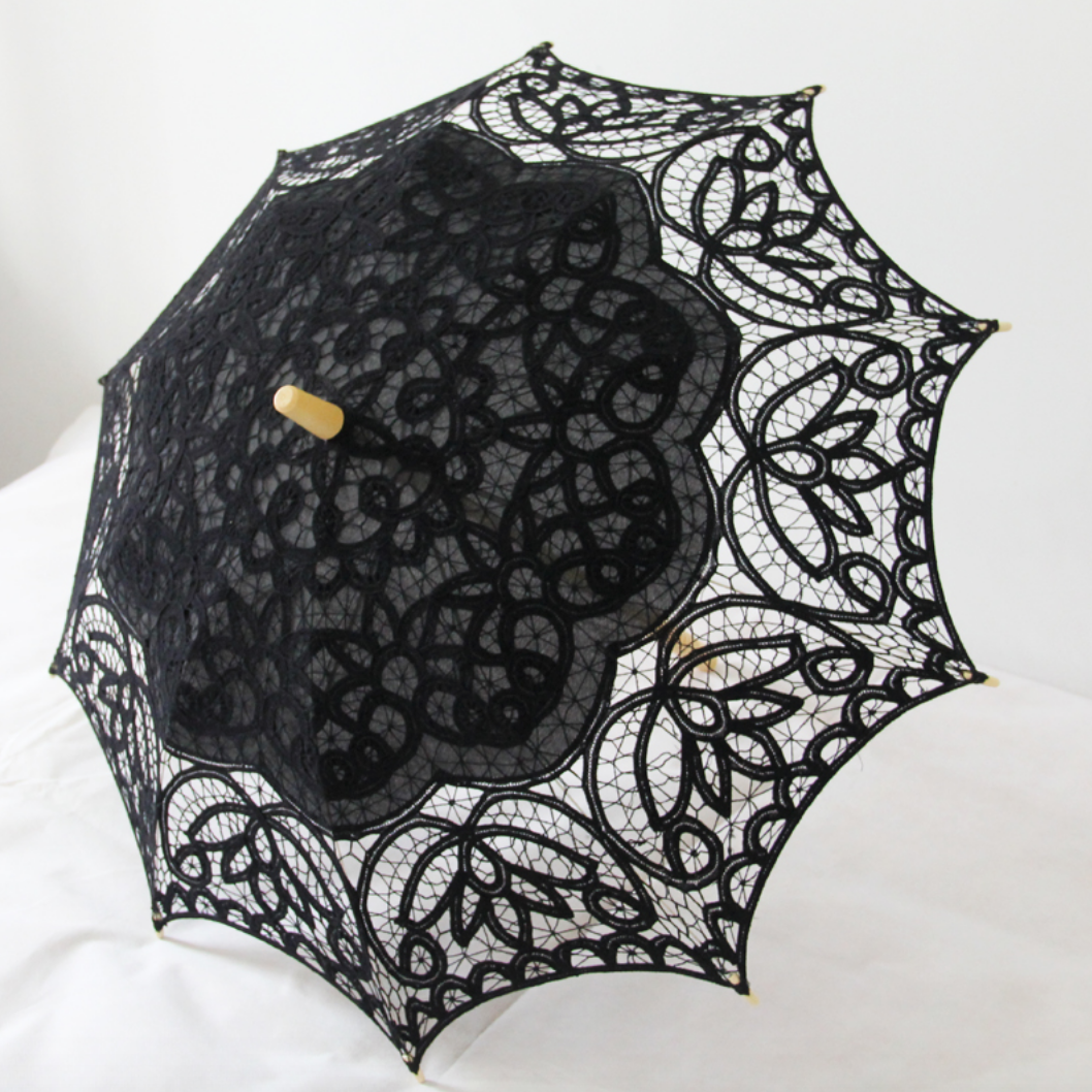 Tasteful Vintage Lace Parasol – FairytaleCreators