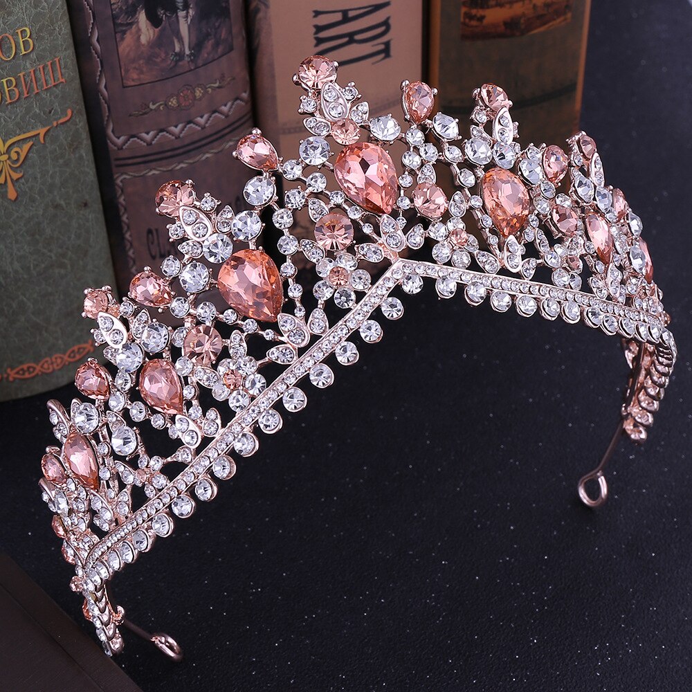 Gorgeous European Tiara in Rose – FairytaleCreators