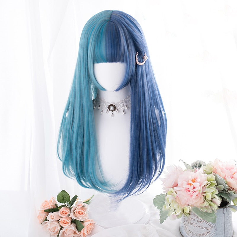 Outstanding Brilliant Blue Wacky Wig – FairytaleCreators