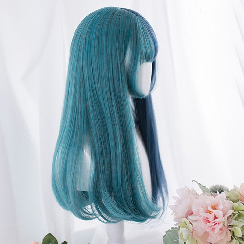Outstanding Brilliant Blue Wacky Wig – FairytaleCreators