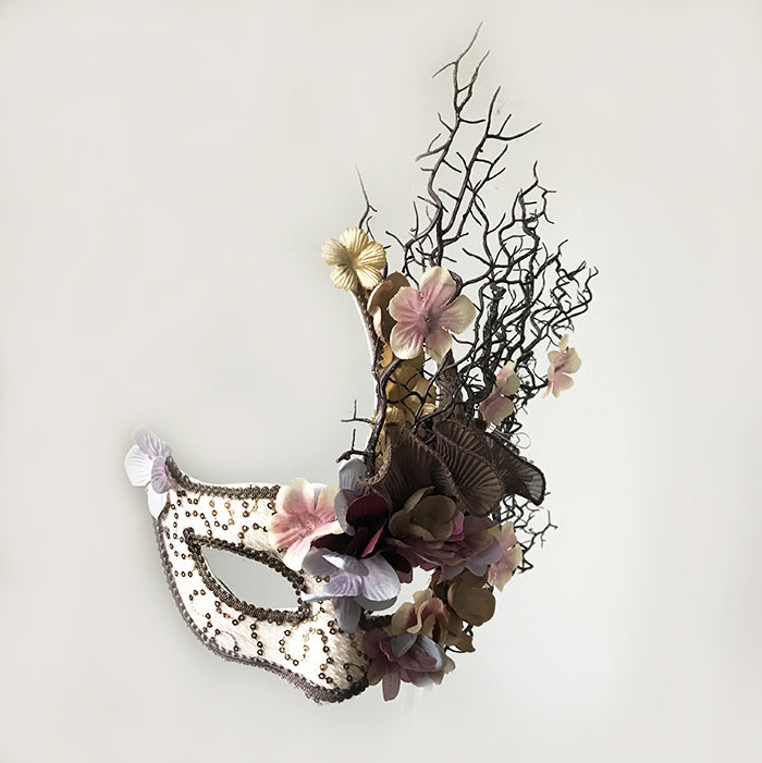 Venetian Floral Branch Mask – FairytaleCreators