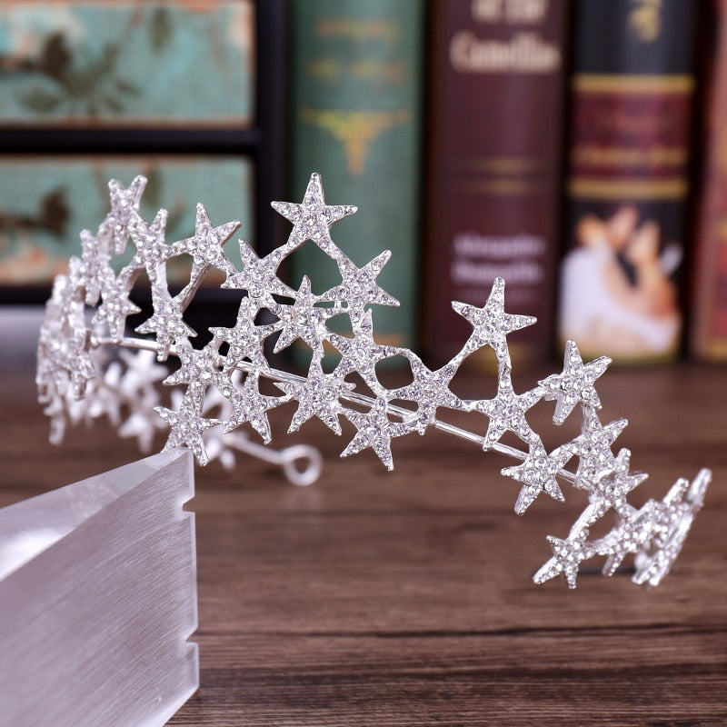 Dazzling Silver Star Headband – FairytaleCreators