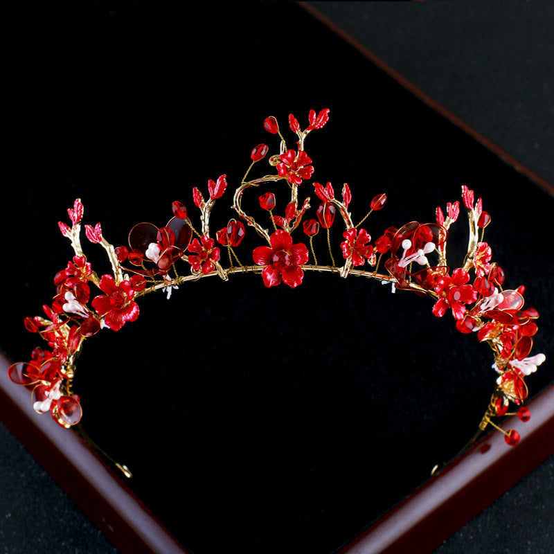 Red Magic Flower Tiara – FairytaleCreators